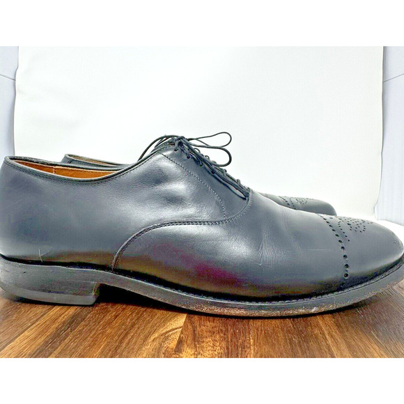 Allen Edmonds | Shoes | Allen Edmonds Dryden Black Brogue Medallion Toe ...
